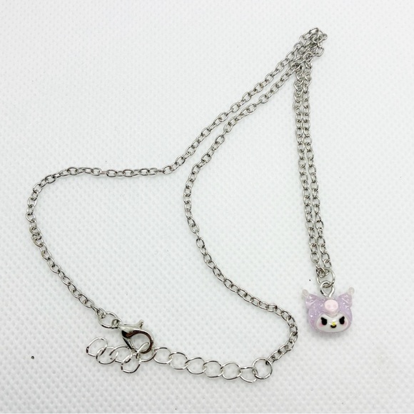 Sanrio | Jewelry | Necklace Sanrio Kuromi Pink Hat Cute Kawaii Bunny ...